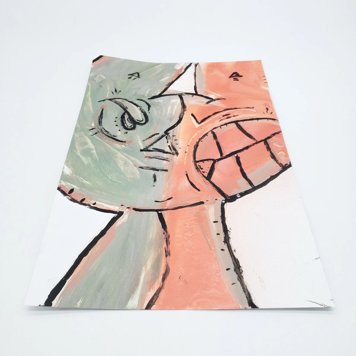 Graffiti Character Drawings On Paper