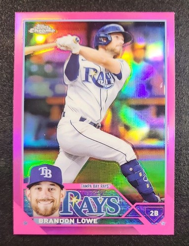 BRANDON LOWE 2023 TOPPS CHROME BASEBALL MAGENTA | eBay