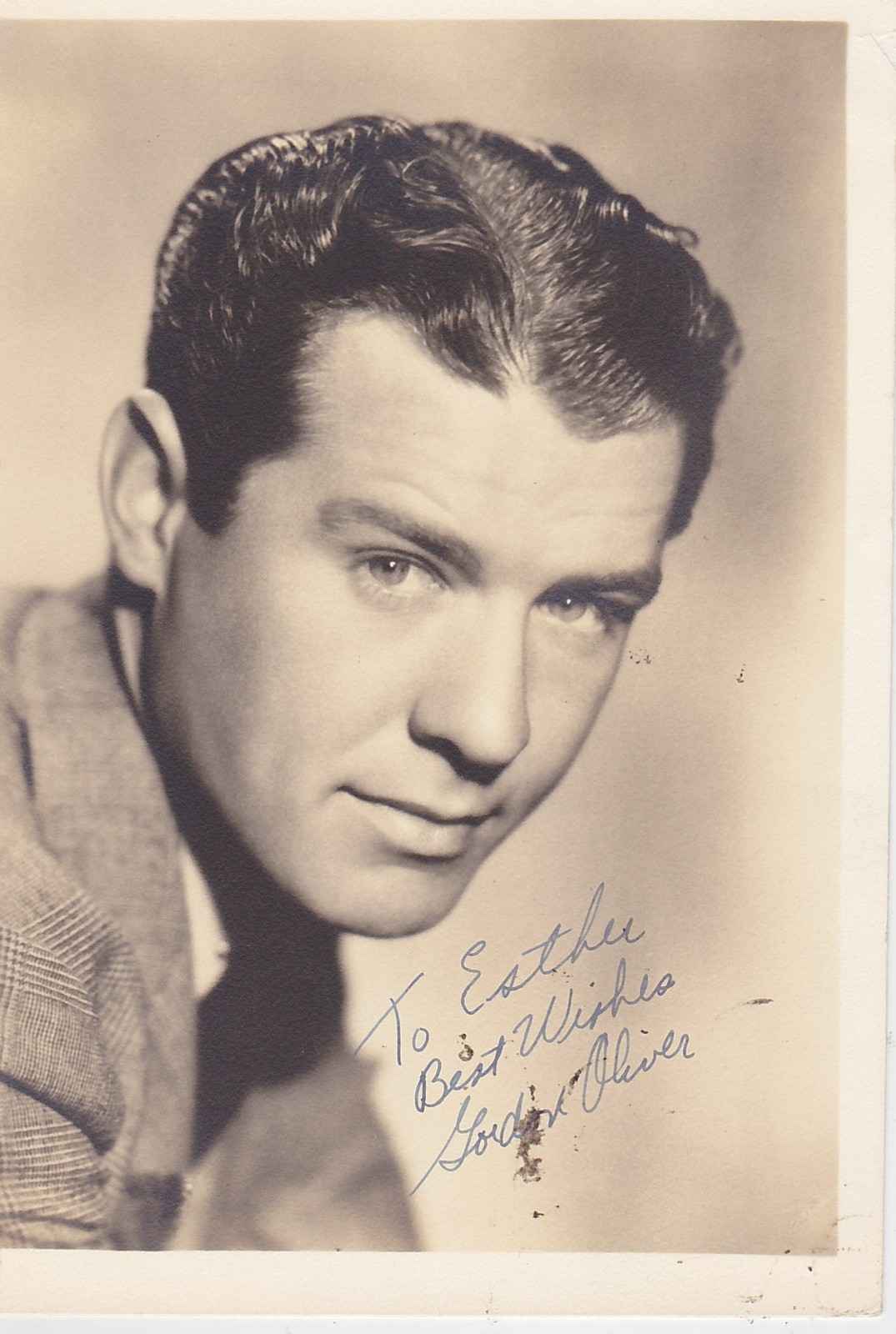 #MISC-0766 - 5x7 AUTOGRAPHED SIGNED PHOTO- GORDON OLIVER - ACTOR | eBay