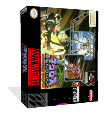- Macross Scrambled Valkyrie SNES Game Case Box + Cover Art Work Only ...
