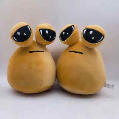 2PC Pou Plush Toy: Furdiburb Emotion Alien Stuffed Animal Figure Gifts ...