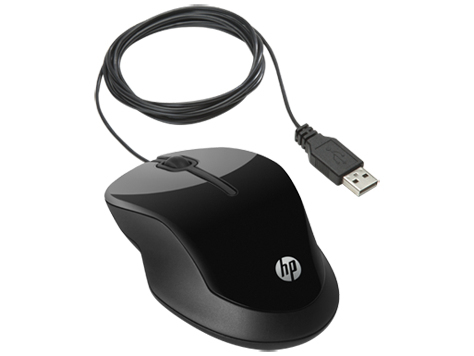 HP X1500 Wired Mouse Black Metallic Gray H4k66aa for sale online | eBay