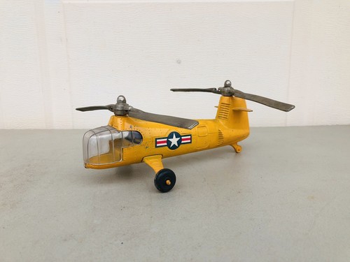 1950's HUBLEY METAL TOY HELICOPTER DIE CAST COPTER TOY USA | eBay