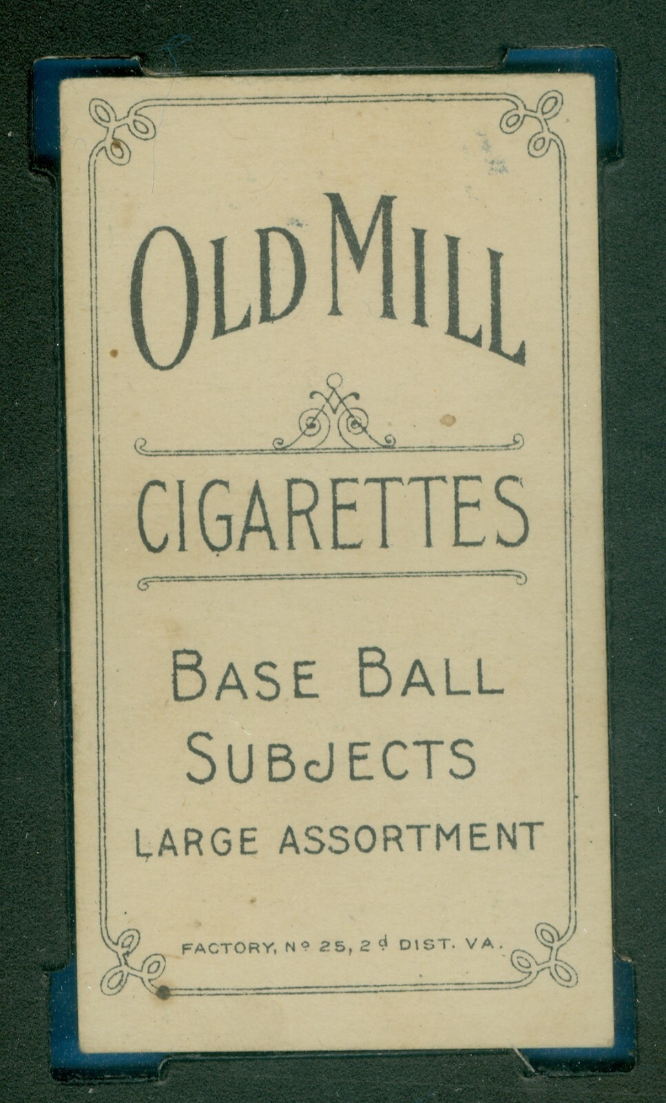 1909-11 T206 TY COBB Bat off Shoulder Old Mill Cigarettes SGC 60 EX ...