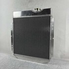 3 Row Aluminum Radiator+FAN for 1960-1965 60 61 62 63 64 Ford Falcon L6 ...