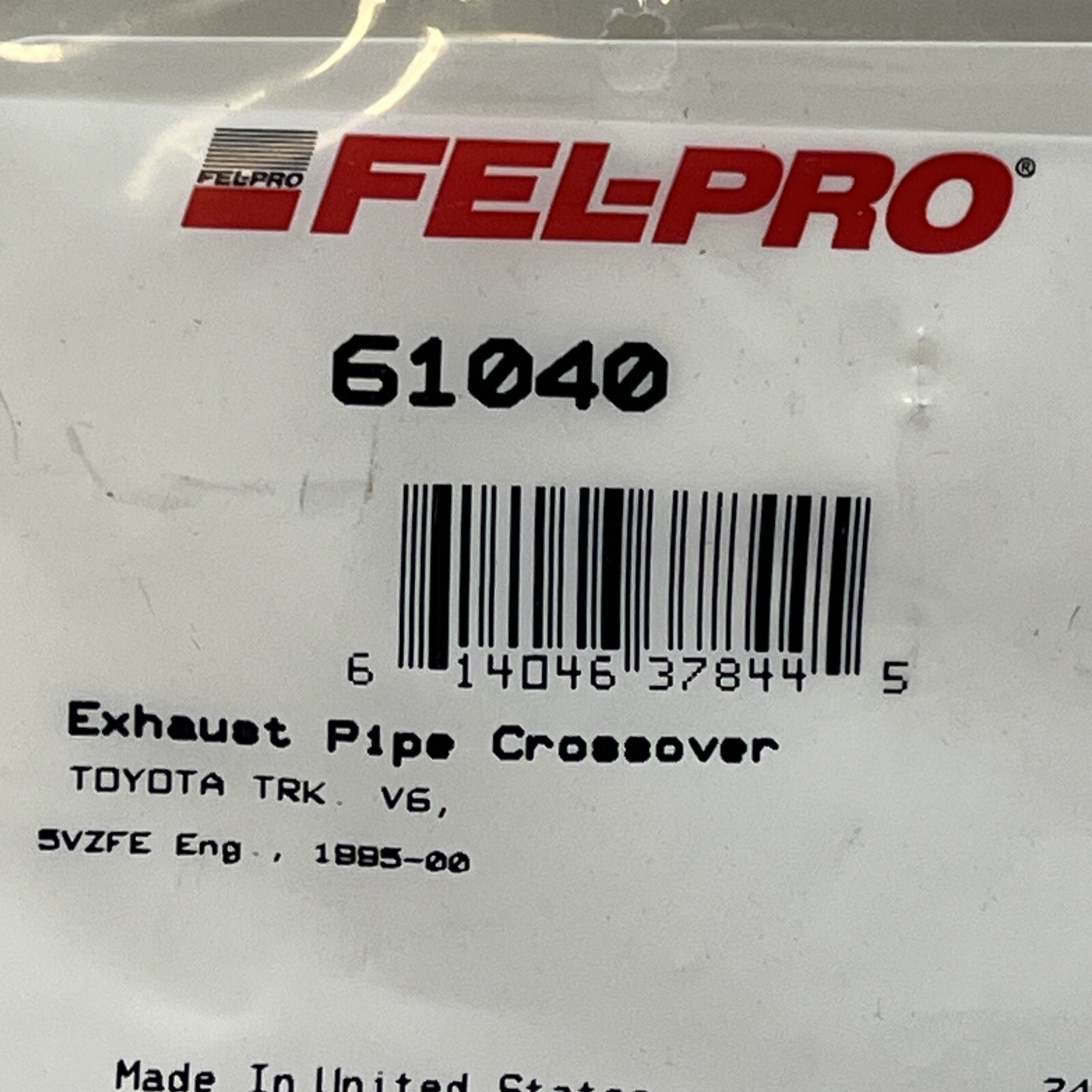 Exhaust Pipe Flange Gasket Fel-Pro 61040 for sale online | eBay