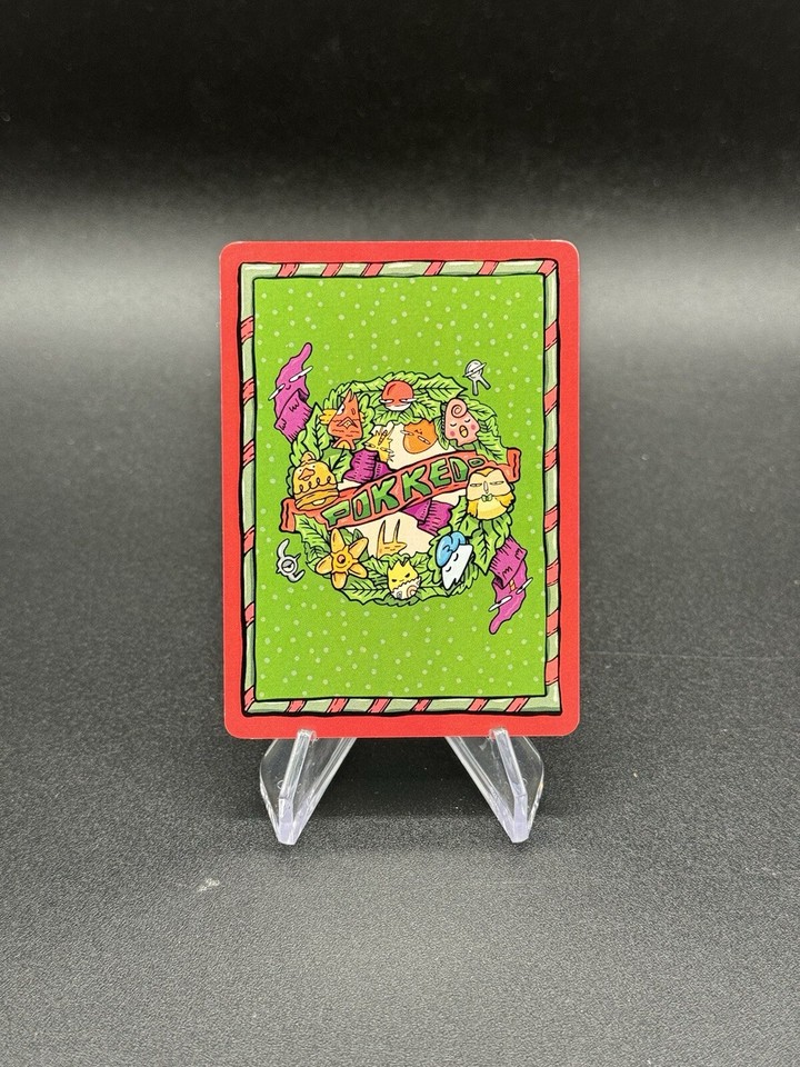 Pokkedo Betris & Oven HootHoot Christmas V2 Derpy Card 02/30 Pokemon ...