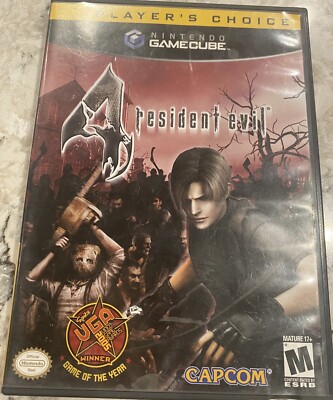 Resident Evil 4 (Nintendo GameCube, 2005) CIB Player’s Choice 2 Discs ...