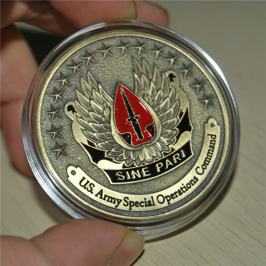 US Military Army Special Operations Command Commemorative Challenge ...