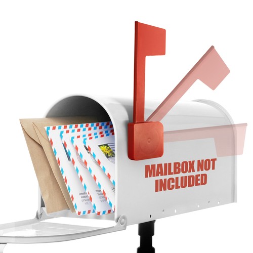 Anley Mailbox Flag - Alert Postal Carrier Raised Signal Flags ...