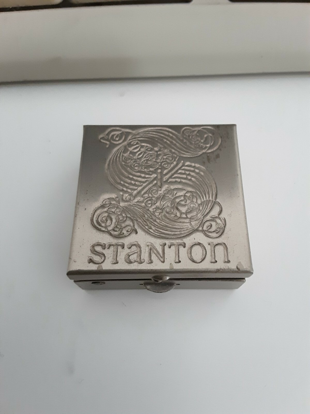 Vintage Stanton Metal Stylus Case / Pill Box | eBay