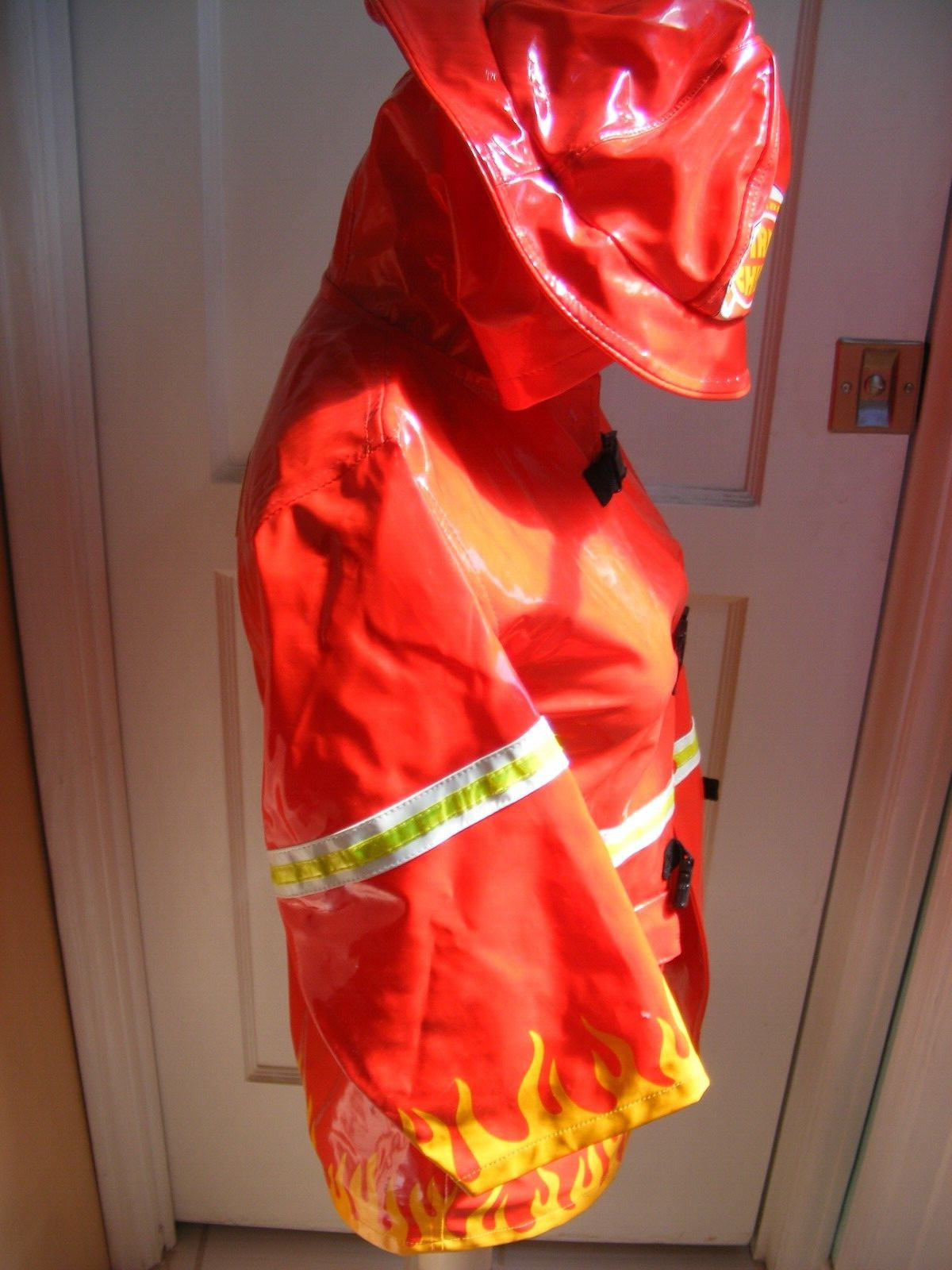 KIdorable Fire Rescue Fighter Costume Coat Helmet R… - Gem