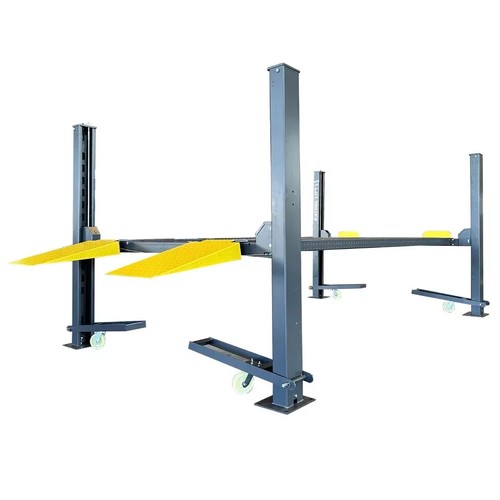 8500 Lbs Four Post Auto Parking Lift 4-Post Storage Service Car Lift W ...