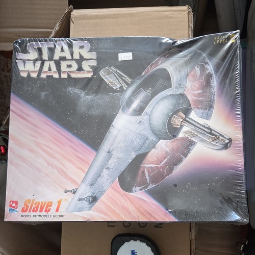 AMT Ertl Star Wars Slave 1 Model Kit Skill Level 2 Plastic #8768 ...
