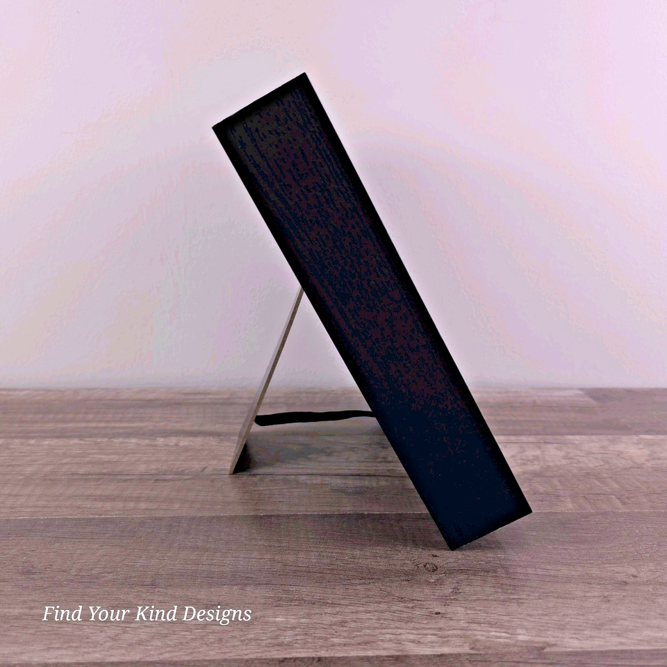 Filament Waste Shadow Box Art- 8 x 8 inch Handmade Eco Decor w/ MINE ...