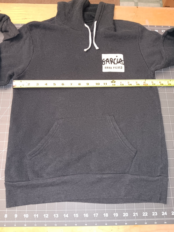 Garcia Hand Picked Hoodie Small Jerry Garcia Grateful Dead w/ 2 HATS ...