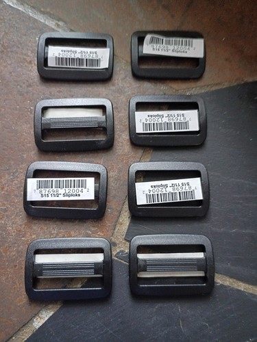 Buckle Slide Tension Lock-1/2Inch Plastic Strap Buckle Use 1.5" strap ...