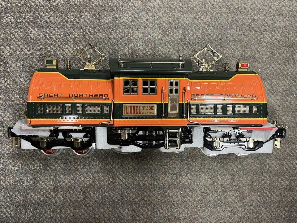 + Lionel MTH Standard Tinplate Great Northern 381E Electric Locomotive ...