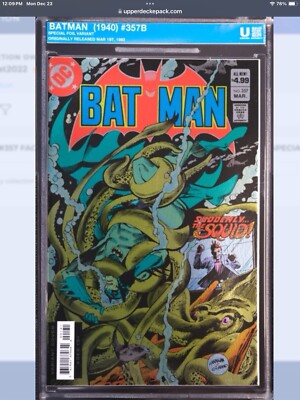 Batman (1940) #357 B FOIL ISSUE 1983 Facsimile Edition DC Uncirculated ...