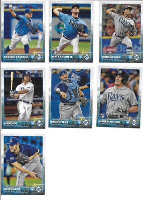 2015 Topps Update Baseball 10 Cards Rays Team Set | eBay