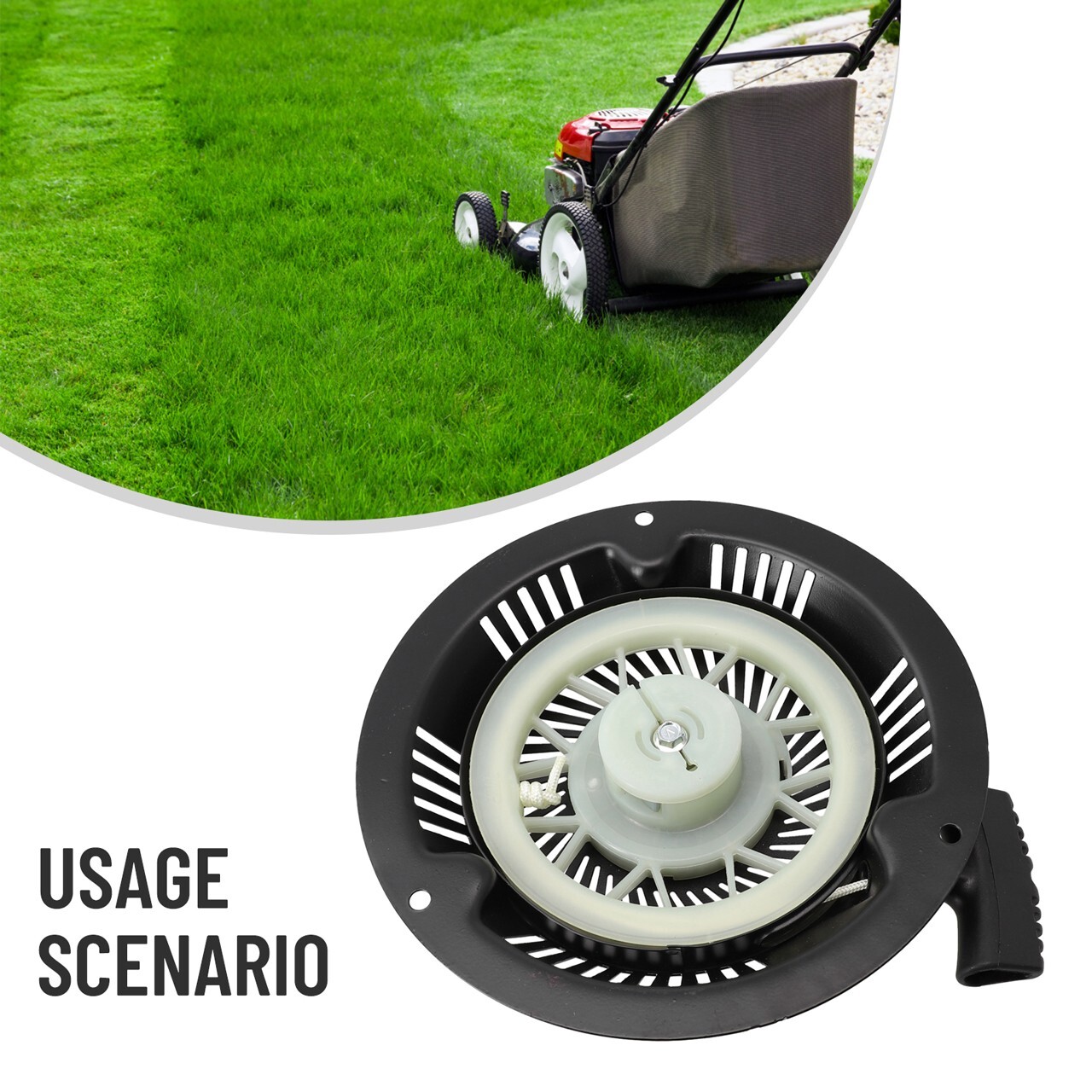Durable Pull Starter Recoil Assembly for Einhell and Hecht Lawn Mowers ...