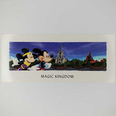 Disney World Marathon Postcard 2002 Magic Kingdom Cinderella Castle ...