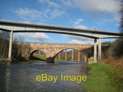 Photo 6x4 The Leaderfoot Bridges Newstead/NT5634 Or Tripontium c2008 ...