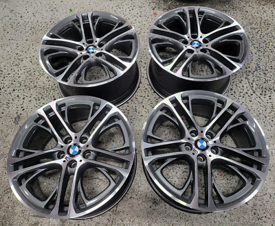 20" GENUINE BMW X4 WHEELS SET OF 4 20X8.5 AND 20X10 RIMS FOR BMW X4 ...