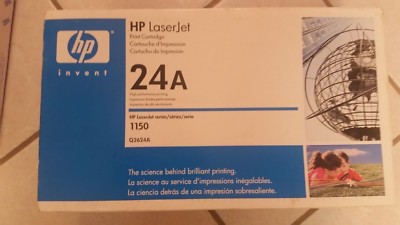 HP Q2624A Black Toner Cartridge 24A Genuine New | eBay