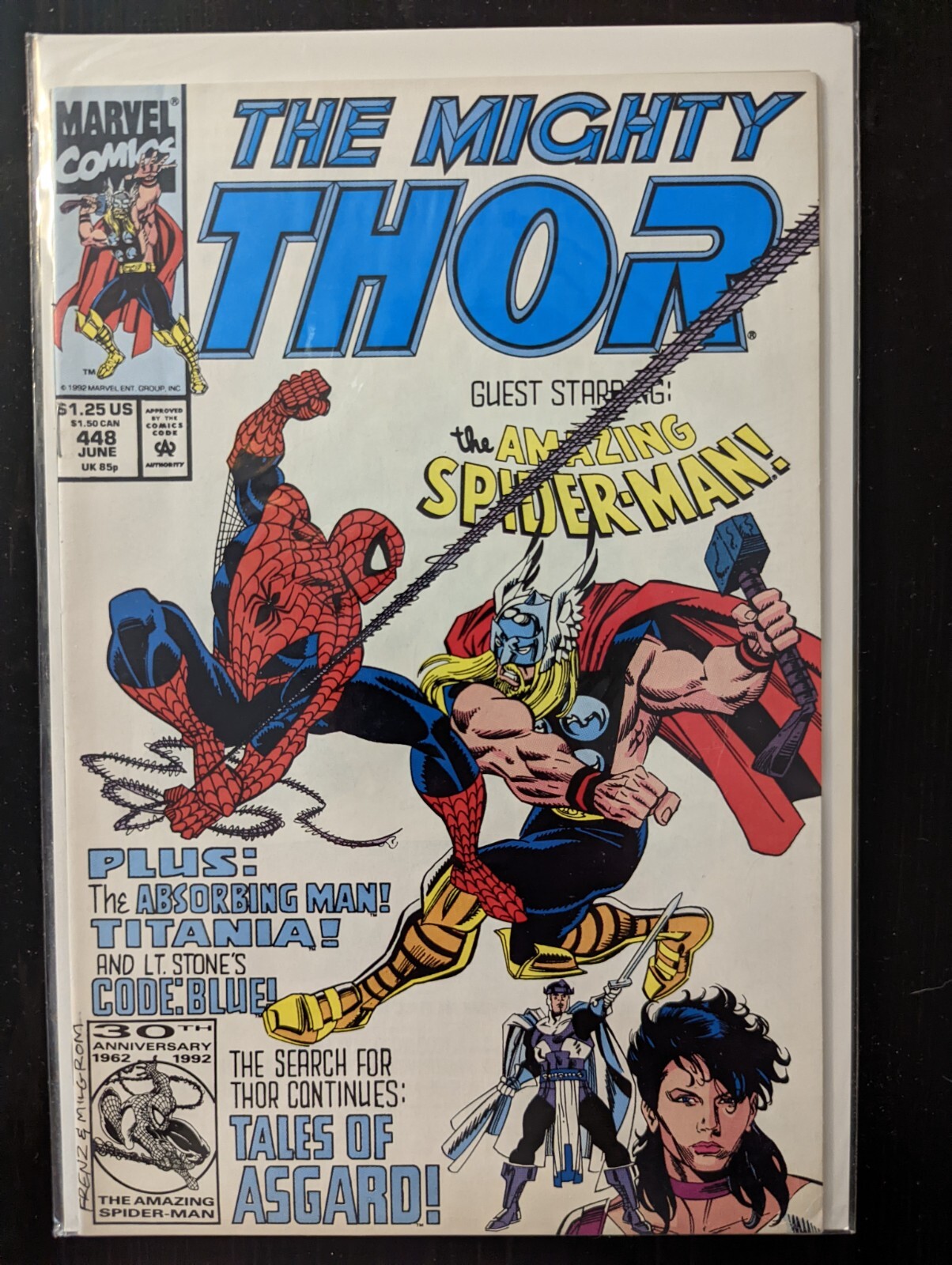 THE MIGHTY THOR #430 thru #449 Marvel Comics - Newsstand Editions - VF ...