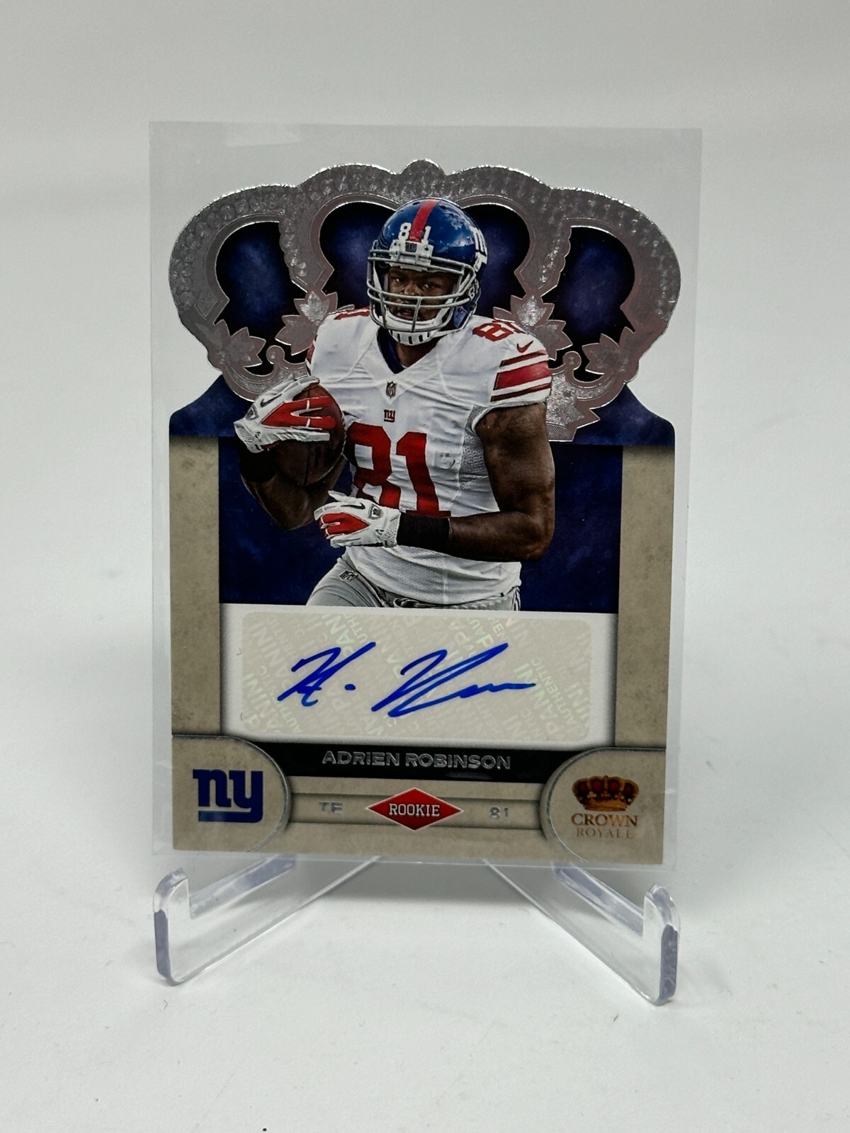 2012 Crown Royale Football Adrian Robinson Rookie RC Card #2 #25/99 ...