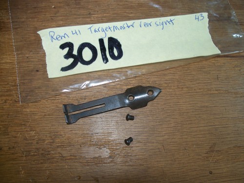 Remington model 41 Targetmaster rear sight with both screws | eBay