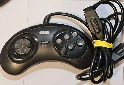 Official Sega Genesis Controller Original 6 Button Remote Gamepad ...