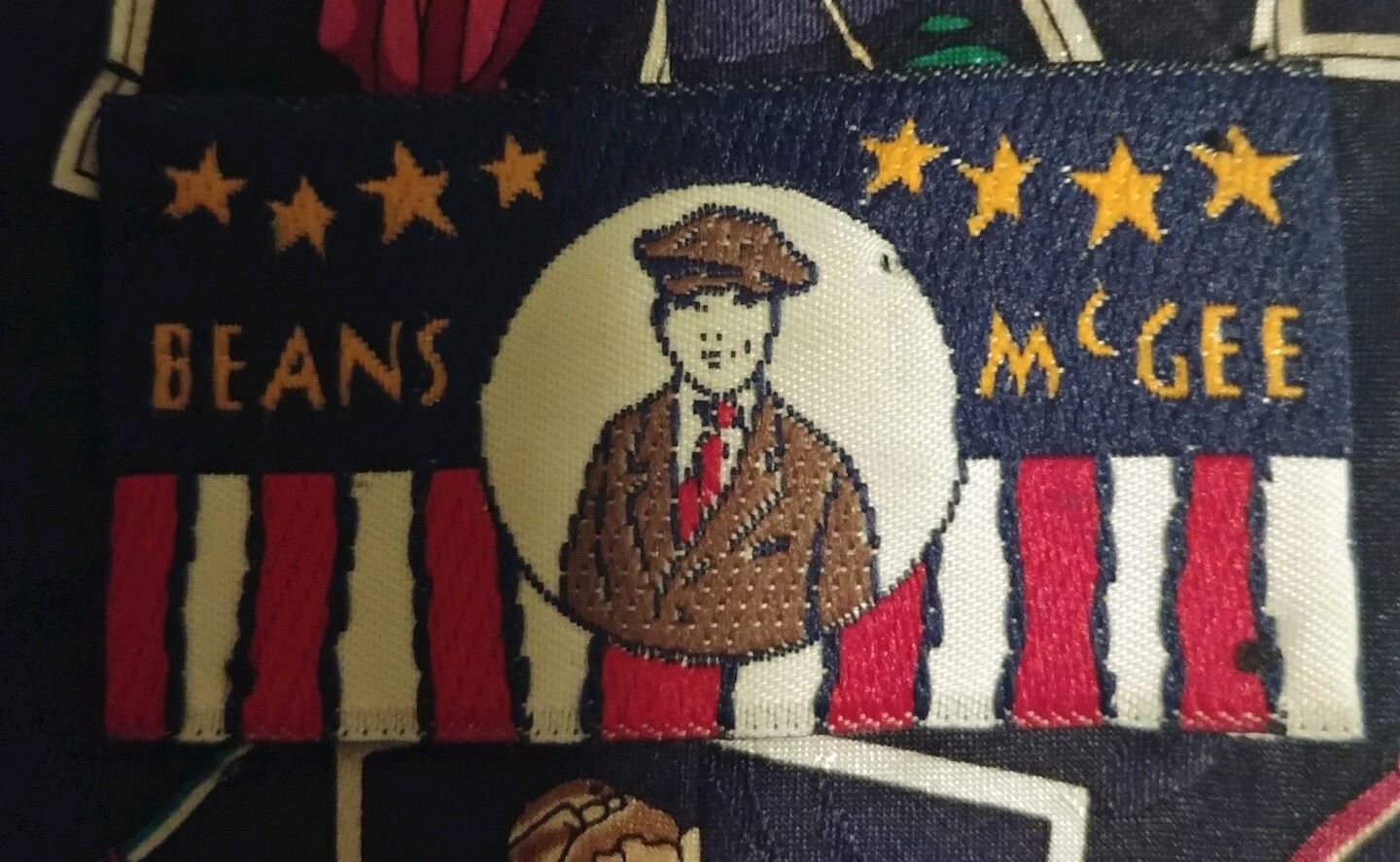 Beans Mcgee Golf Motif Necktie | eBay