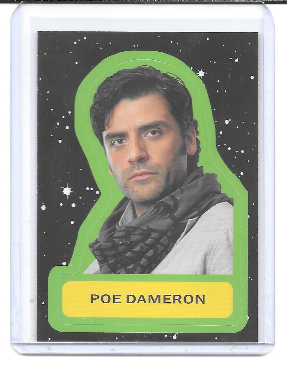 2019 Journey to the Rise of Skywalker Character Stickers #CS-3 Poe ...