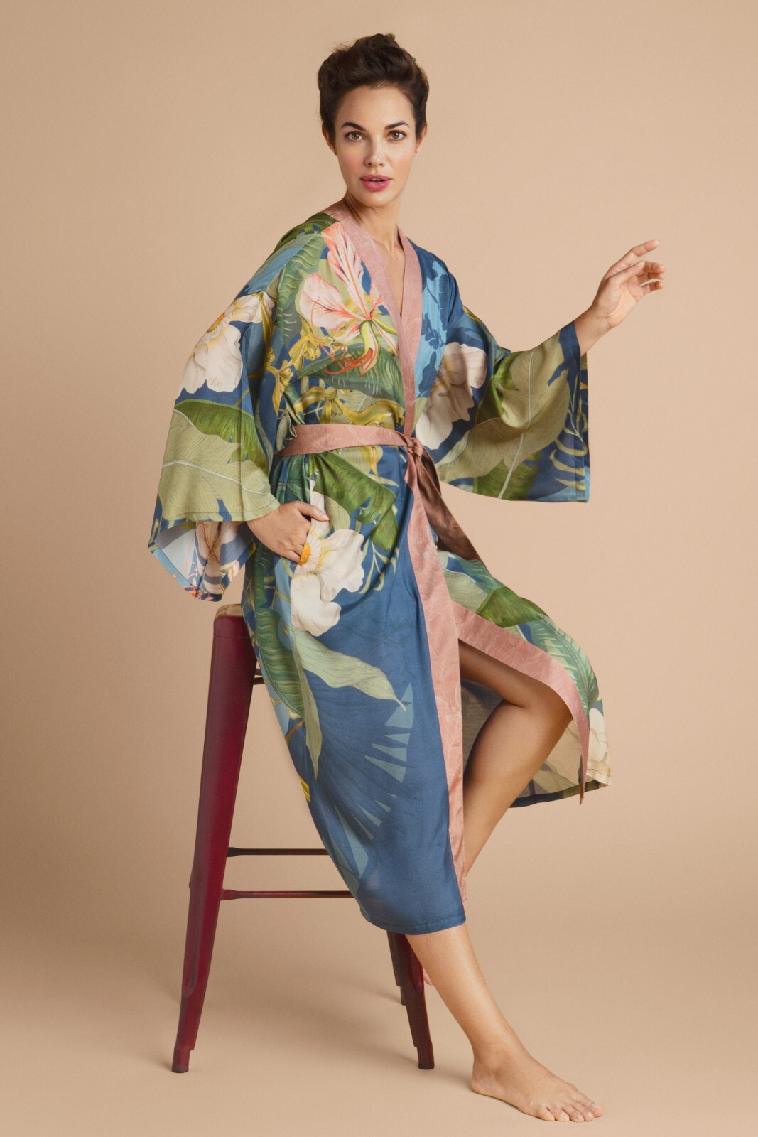 POWDER DESIGNS - KIMONO GOWN & GIFT BAG-VARIOUS DESIGNS PKG20/21/22/23 ...