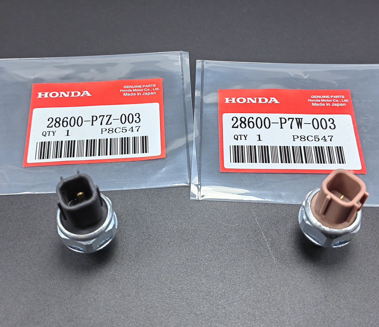 New 2 Pcs Transmission Pressure Switches Fit Honda 28600-P7W-003 ...