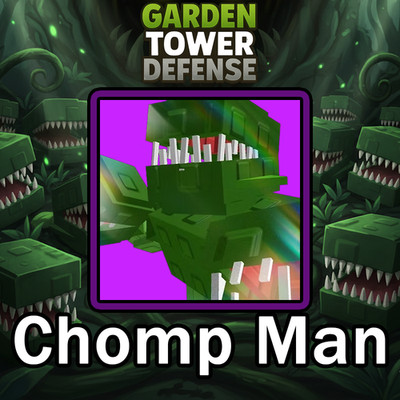 Chomp Man | Garden Tower Defense GTD Roblox Divine Units | eBay.de