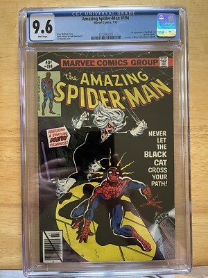 the AMAZING SPIDER-MAN #194 CGC 9.6 white pages -1st APPEARANCE OF THE ...