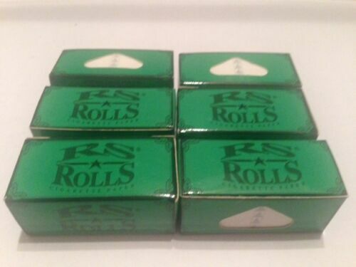 6 Boxes RS Rolls Classic Millennium Cigarette Rolling Papers 1 1/2 10 ...