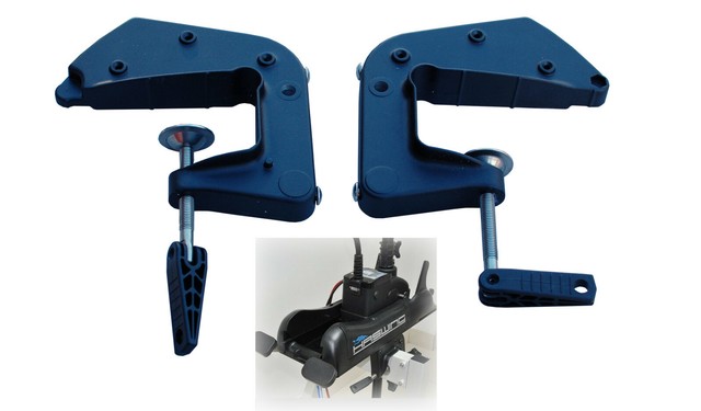 Convert a Bow Mounted Trolling Motor to Transom Mount Bracket HASWING ...