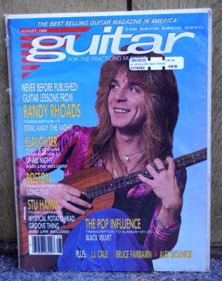 GUITAR FOR THE PRACTICING MUSICIAN- RANDY RHOADS GUITAR LESSON- AUGUST ...