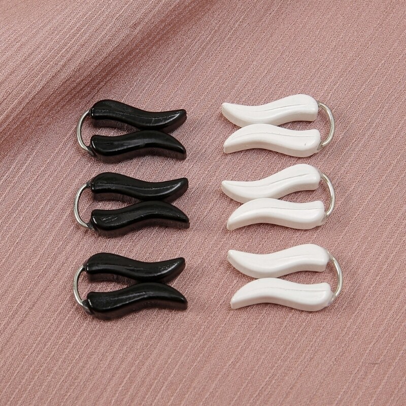 6 Pcs Multi Use Scarf Pin Versatile Plastic Scarves Clip Hijab Brooches ...