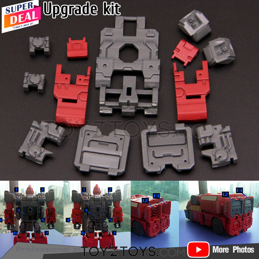 WFC War for Cybertron Siege Deluxe Ironhide kits 14 pcs - DIY Toy ...
