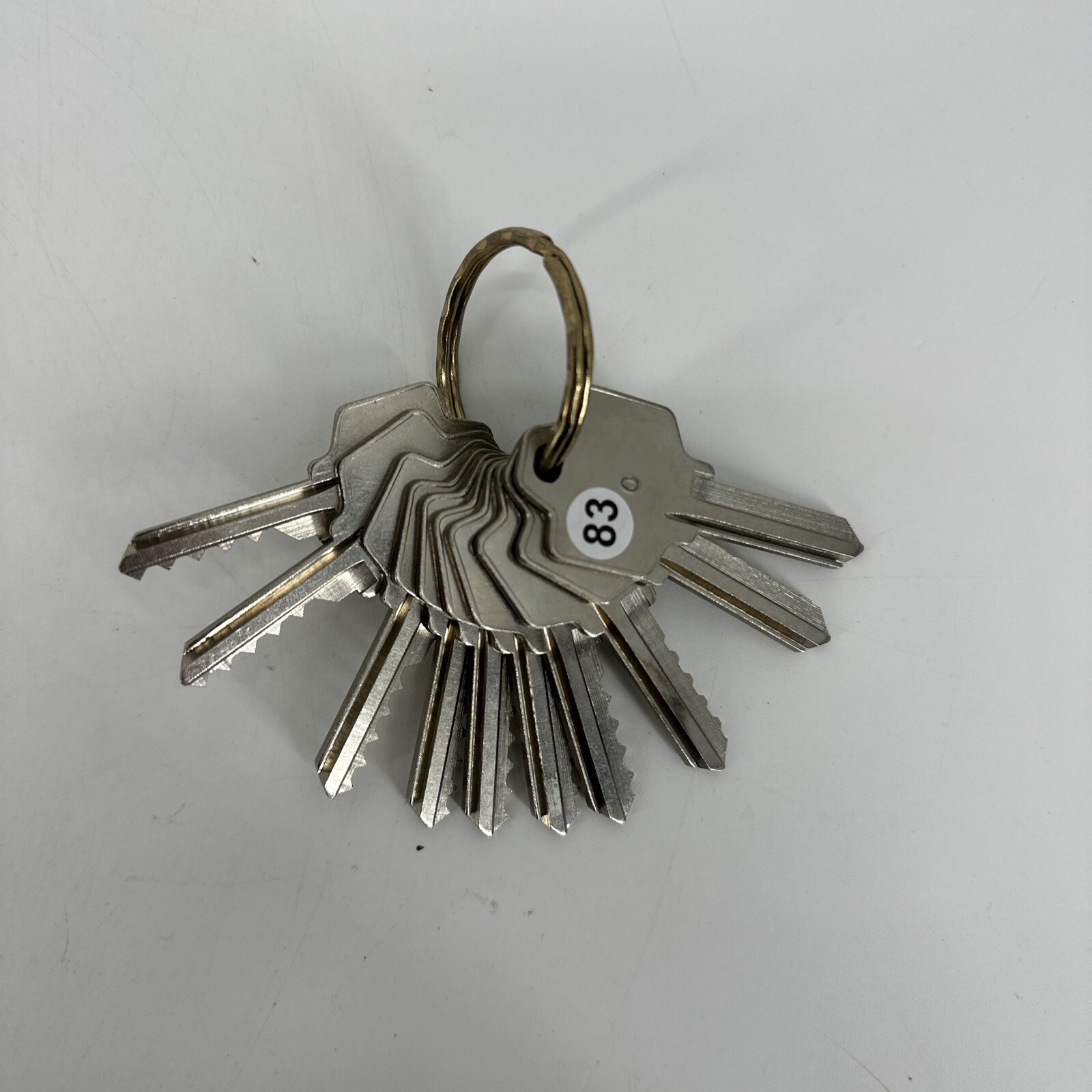 SET OF 10 ILCO R1064E NA25 Lock Guide Master Key Set #0-9 | eBay