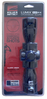 🌹 KILLER INSTINCT Lumix 4x32 IR-E Crossbow Scope (1021) *NEW ...