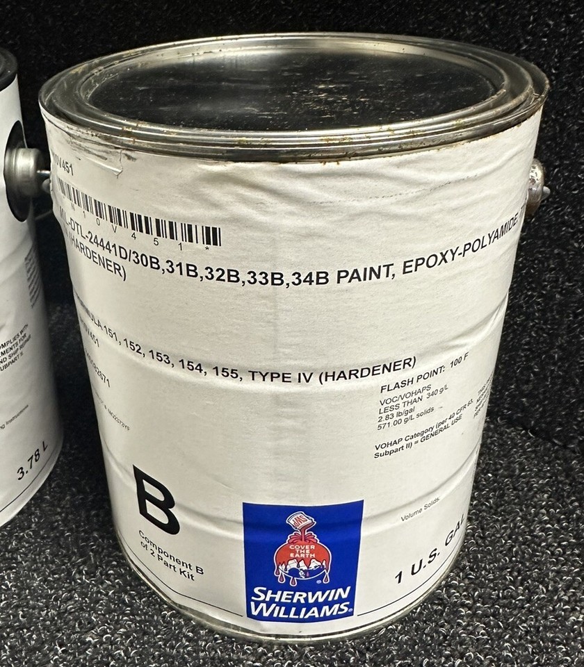 Sherwin Williams MIL-DTL-24441D Formula 151 152 Epoxy-Polyamide Paint ...