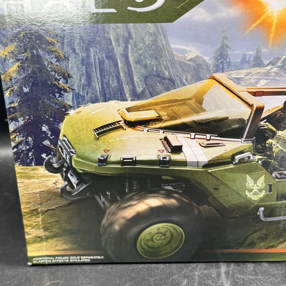 Jazwares Halo Infinite Warthog & Master Chief Vehicle Deluxe Figure Set ...