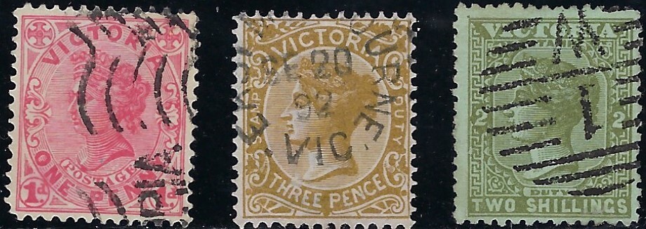Old Stamps from Victoria Australian State...............42R ...