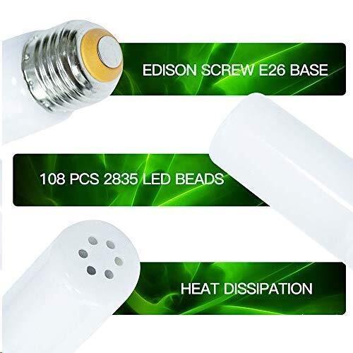 Sunlight Forest - Green LED Christmas Flame Light Bulb Decorations ...